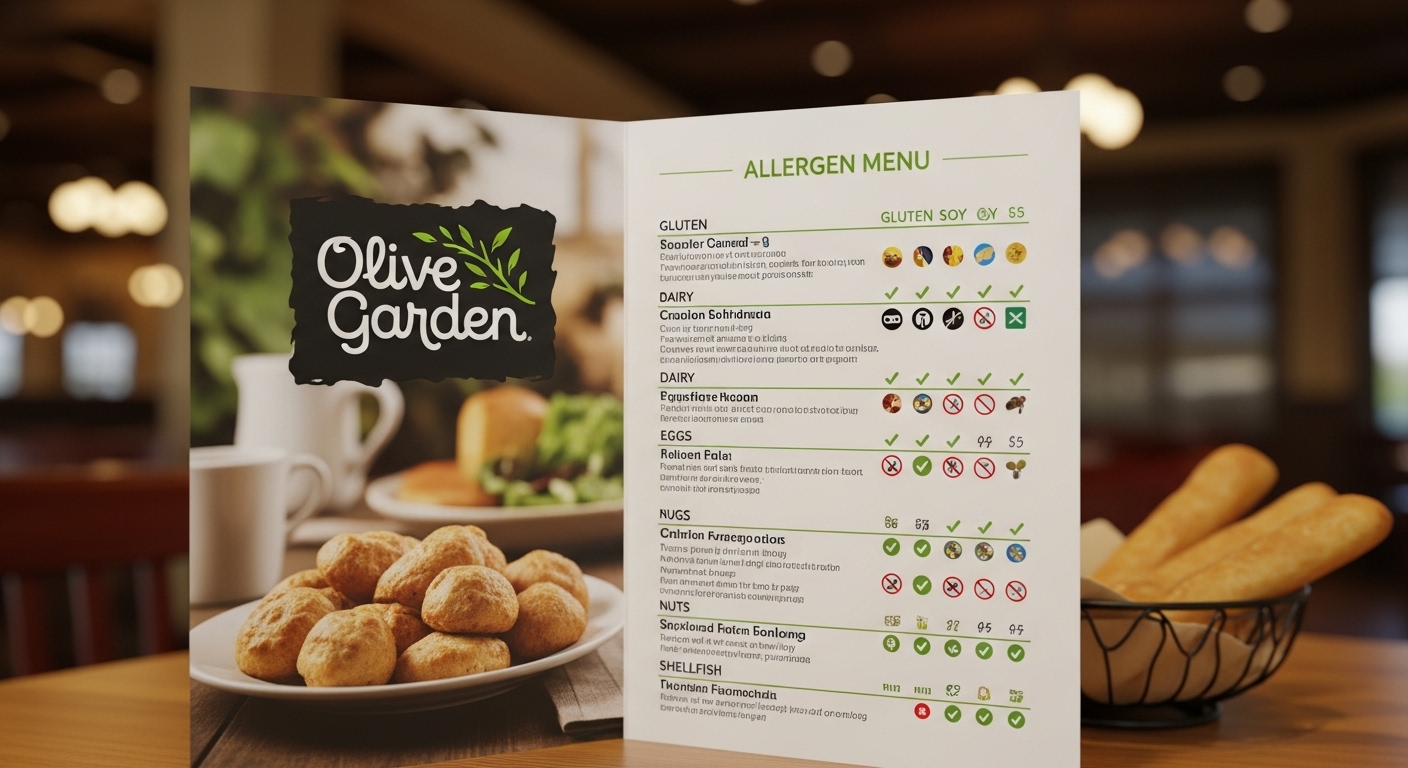 Olive Garden Allergen Menu Guide To Safe Dining For Every